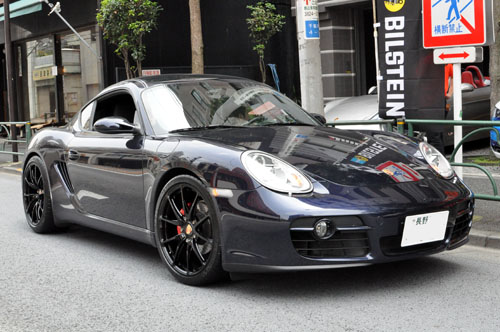 ポルシェケイマンにTWS EX-fP 19インチホイール取付 | SUNRISE Blvd.