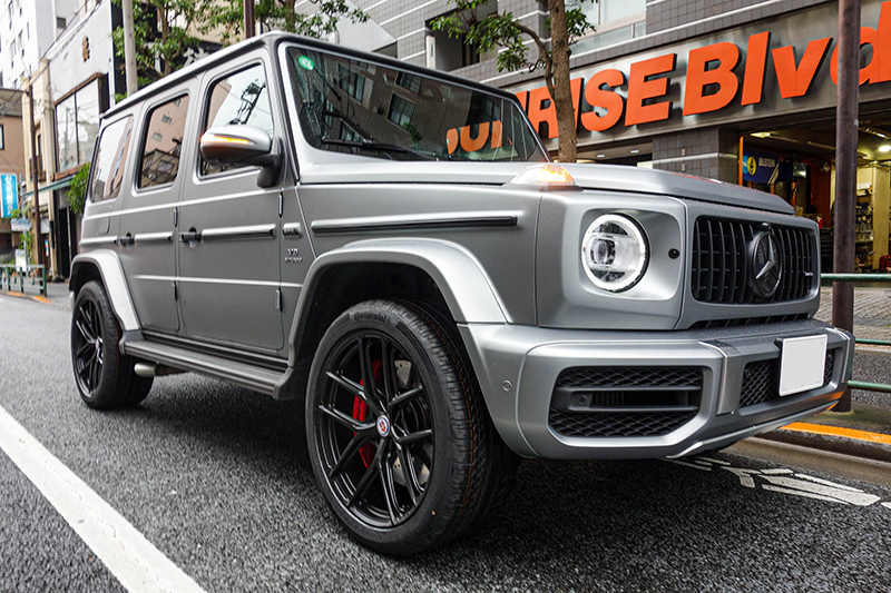 Mercedes-BENZ AMG G63 W463A HRE P101SC 22インチタイヤホイール装着 | SUNRISE Blvd.