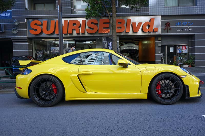 サンライズオリジナル ケイマンGT4専用 TWS Motorsport T66-GT 19インチ 再オーダー受付開始 | SUNRISE Blvd.